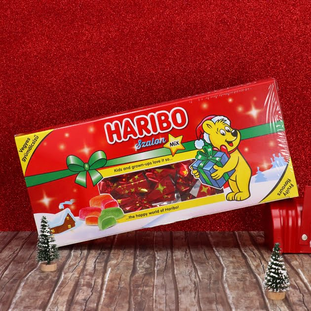 Haribo gumicukor szaloncukor mix 300g - Patikamra.hu